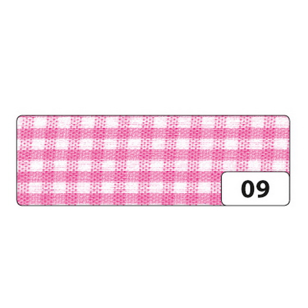 Folia Textilná Fabric Tape dekoračná páska - Károvaná ružová ...