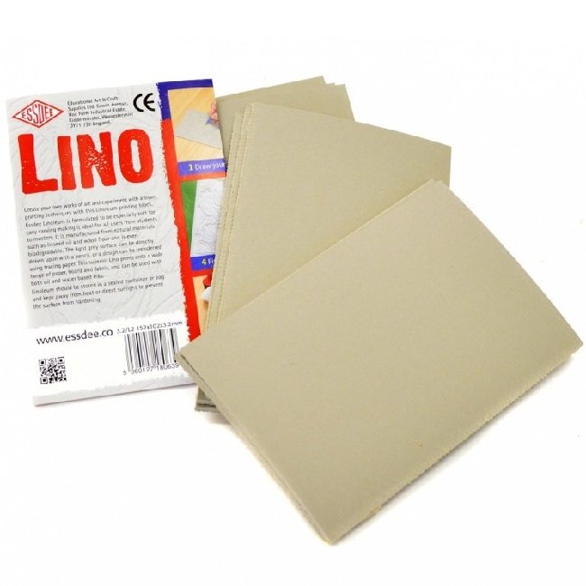 Linoryt linoleum Lino 10 ks 10 x 15 cm | predskolak.sk