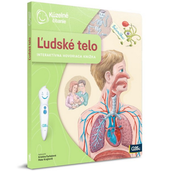 Kúzelné čítanie - Ľudské telo | predskolak.sk